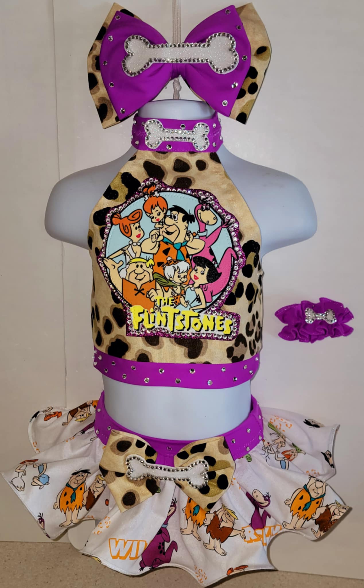 3T-4T Flintstone Swim – Sparkling Sisters Pageant Rentals